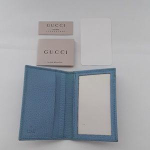 Gucci | Accessories | New In Box Gucci Cardholder Train Pass | Poshmark